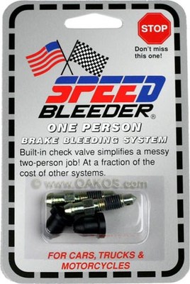 Speed Bleeder 10mm Speed Bleeders, Set (2) M10x1.0 SB1010 | eBay