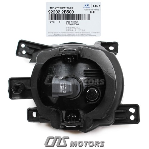 GENUINE Fog Light Lamp Set LH RH for 10-12 Hyundai Santa Fe OEM ...