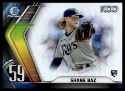 2022 Bowman Scout’s Top 100 Shane Baz G48 Tampa Bay Rays #BTP-59 | eBay