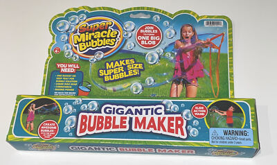 Jaru Fun Bubbles Giant Bubble Maker NEW Slide Action Wand Amazing ...