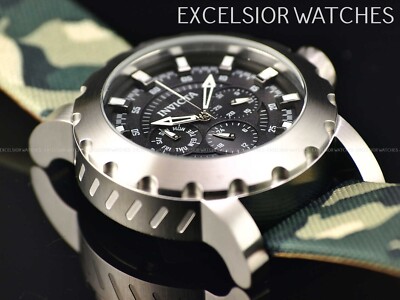 New Invicta Coalition Commando Men's 46mm Quartz Watch Multi-Function ...