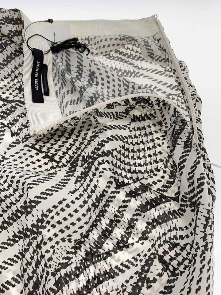 ISABEL MARANT long Skirt white 34 | eBay