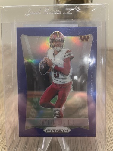 2024 Panini Prizm Deca Jayden Daniels Rookie Blue Prizm /149 Card 295 ...