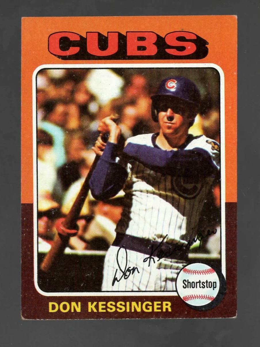 1975 Topps Don Kessinger Chicago Cubs #315 Very Good | eBay