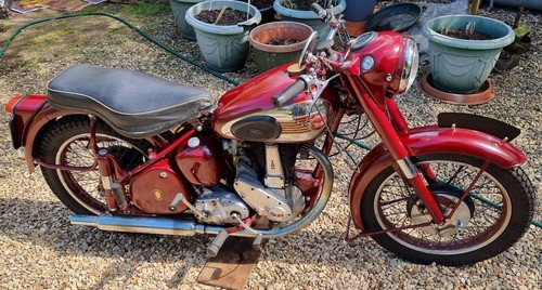 1953 BSA B33 Plunger Frame Vintage Motorcycle Motorbike - Matching ...