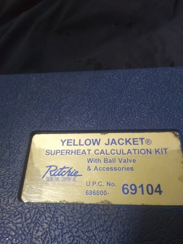 Yellow Jacket 69104 Complete Superheat Kit and Accessories for sale ...