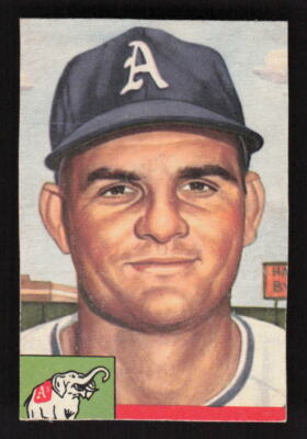 1953 Topps #131a Harry Byrd Rookie Philadelphia Athletics Baseball Card ...