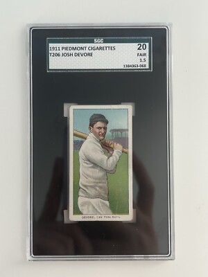 1911 T206 Josh Devore left shoulder : Piedmont 1.5 WELL CENTERED | eBay