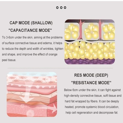 110V 448KHZ Tecar Pain Relief Physical Therapy RF RET CET Slimming ...