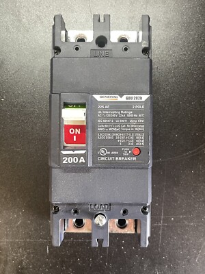 Generac GBU 202b 200 Amp 2 Pole Circuit Breaker New Takeout | eBay