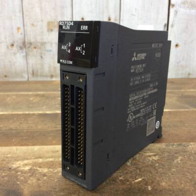 MITSUBISHI RD75D4 POSITIONING UNIT DIFFERENTIAL DRIVER OUTPUT TYPE USED ...