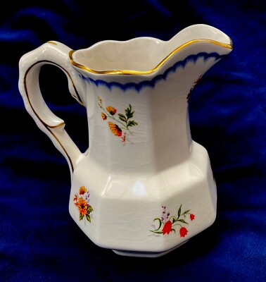 Vintage Enoch Wedgwood Tunstall, Lowestoft "Old Castle" Milk or Cream ...