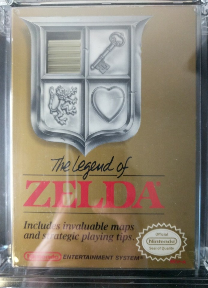 The Legend of Zelda Nintendo Entertainment System, 1987 NES Complete ...