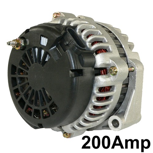 NEW 12V 200 AMP ALTERNATOR FITS GMC YUKON XL 1500 2500 6.0L 2001-2002 ...