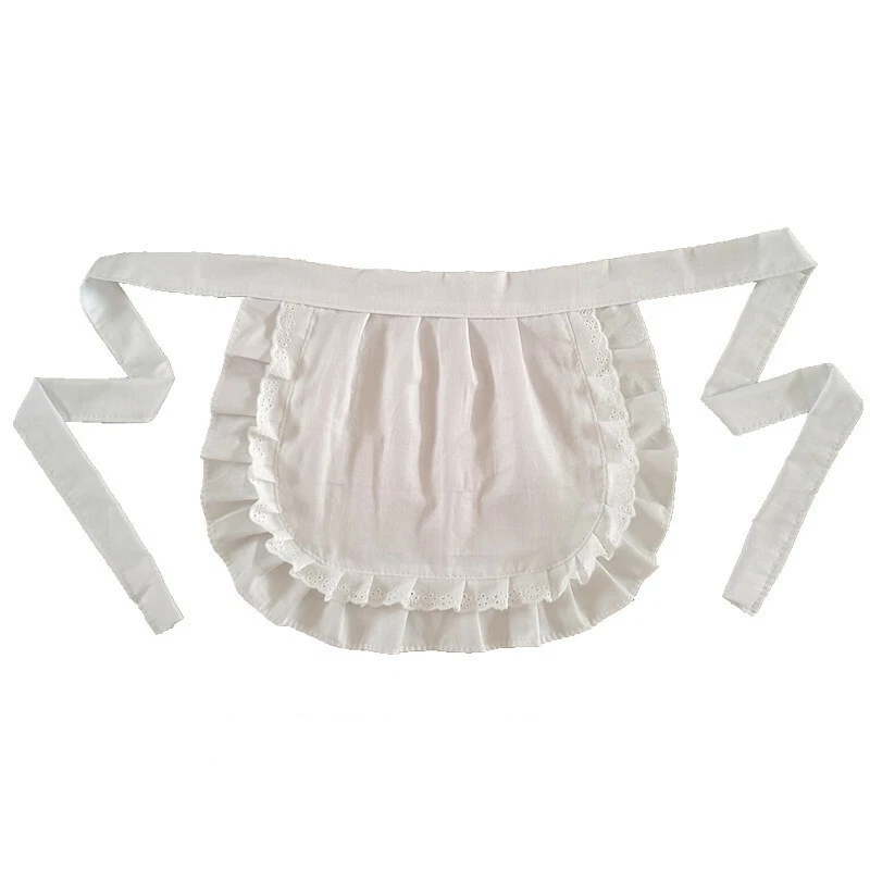White Waist Apron