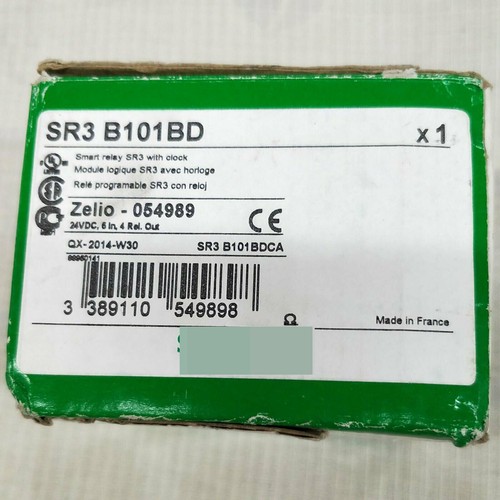 one New Schneider SR3B101BD SR3 Logic Controller with Real Clock Fast ...