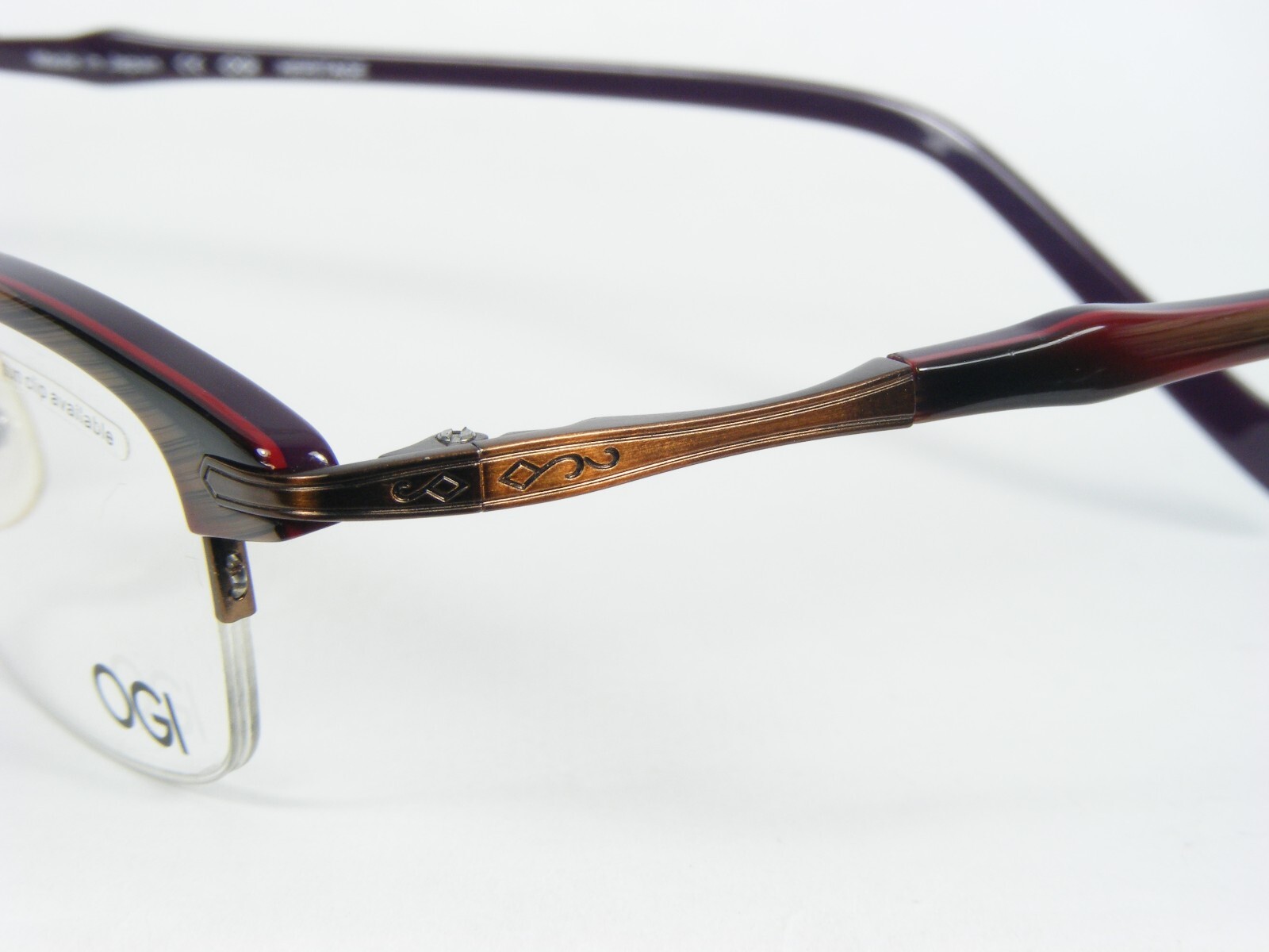 OGI HERITAGE MOD 4023 1240 MULTICOLOR EYEGLASSES GLASSES FRAME 46-20 ...