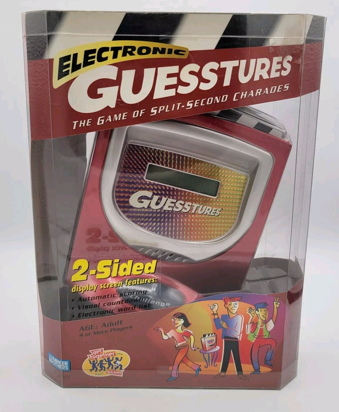Guesstures Electronic Game Of Split Second Charades Game 2005 Hasbro ...