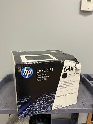 NEW HP CC364XD 64X Black Cartridge Dual Pack Genuine OEM FREE SHIPPING ...