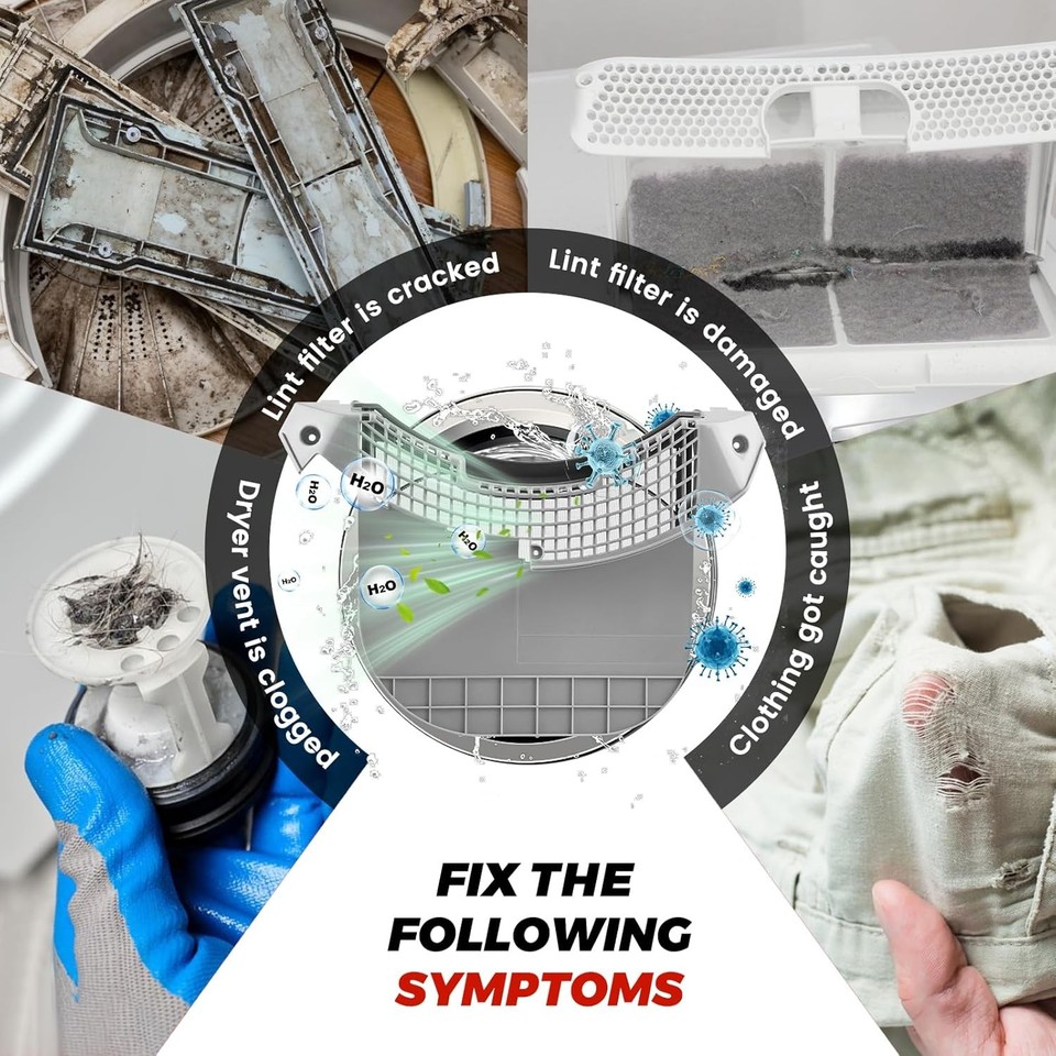 MCK49049101 & ADQ56656401Dryer Lint Screen Cover Lint Filter Screen | eBay