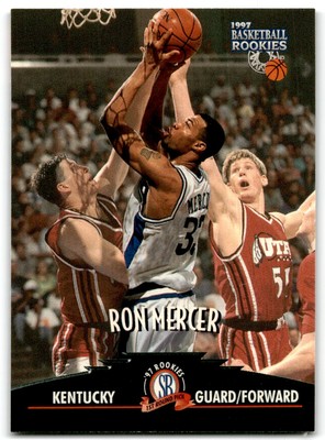 1997-98 Score Board Rookies Ron Mercer Kentucky Wildcats #2 | eBay