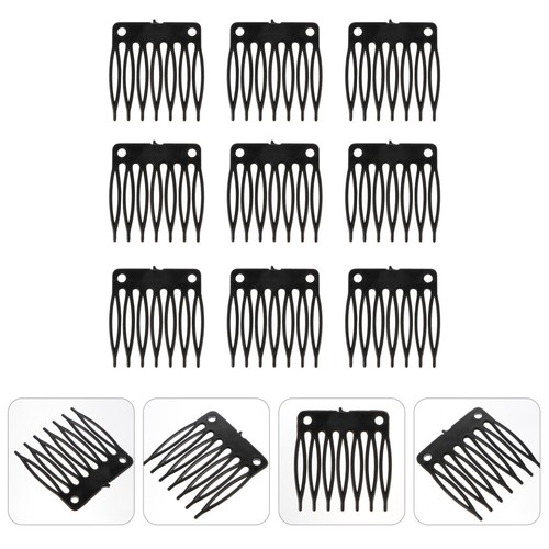 50pcs Wig Accessory Wig Net Clip Plastic Fixing Accessories Wig Caps ...