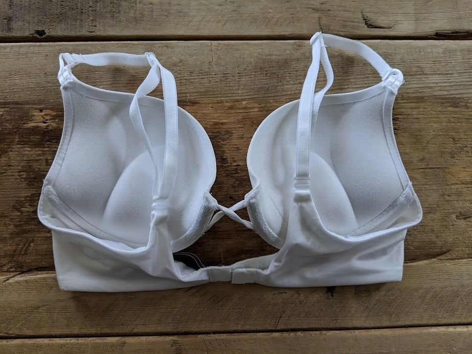 Victoria's Secret Pure White 34B Very Sexy Bombshell Push Up Add 2 Cup ...