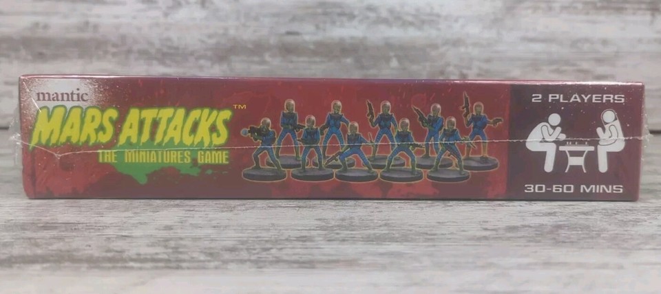 NEW Mars Attacks miniatures Game Lot by Mantic Games Kickstarter ...