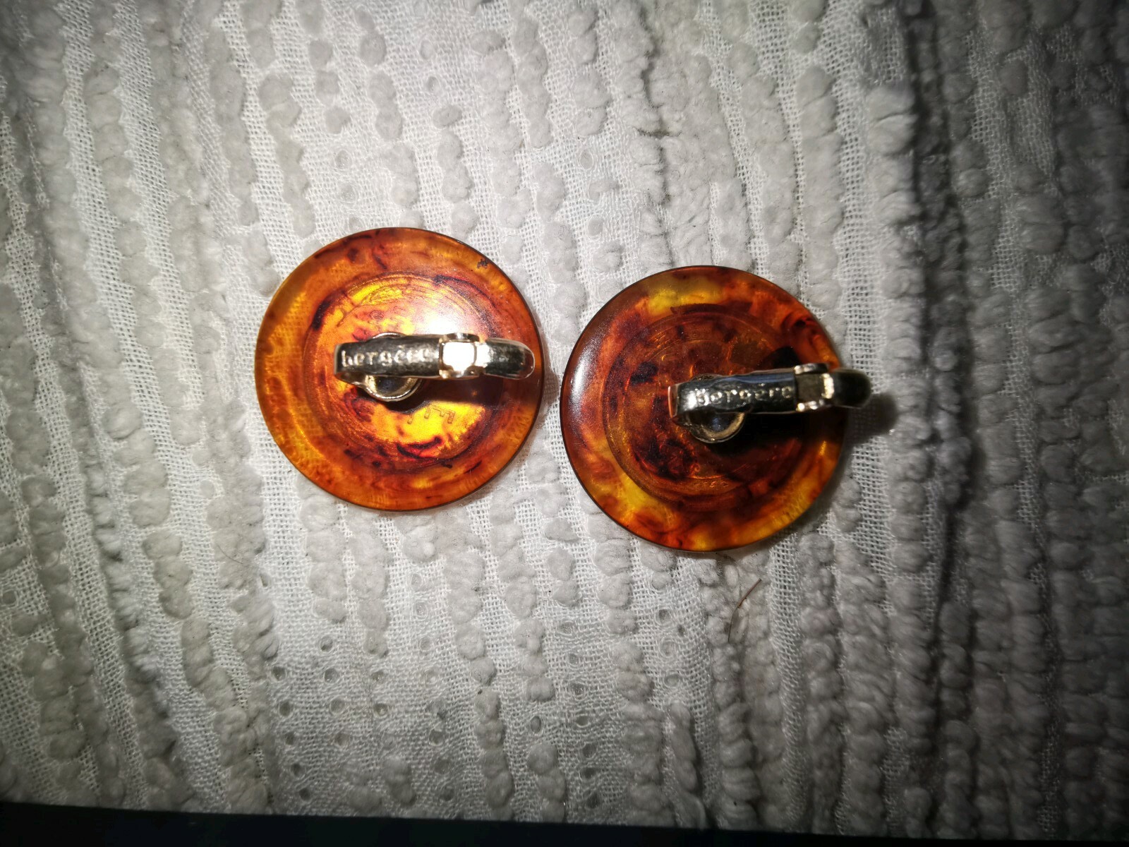 1950s Bakelite Faux Tortoise 1958 US Lincoln Penny Ea… - Gem