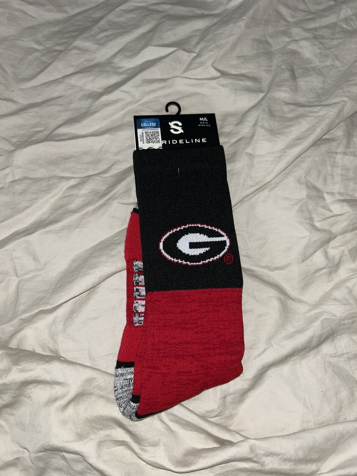 NCAA University of Georgia Bulldogs Crew Socks Student Fan Alum Gift ...