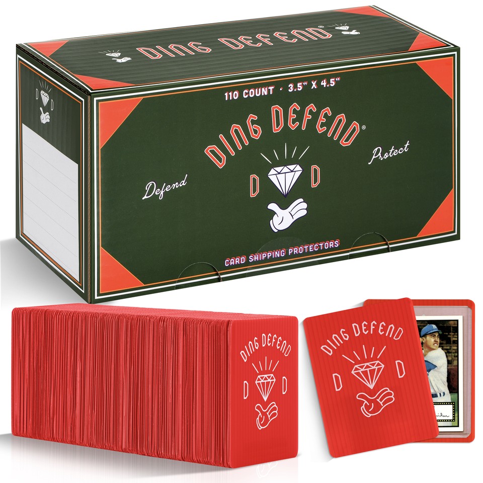 110 Pack Ding Defend Trading Card Mailing Protectors - Diamond Hand ...