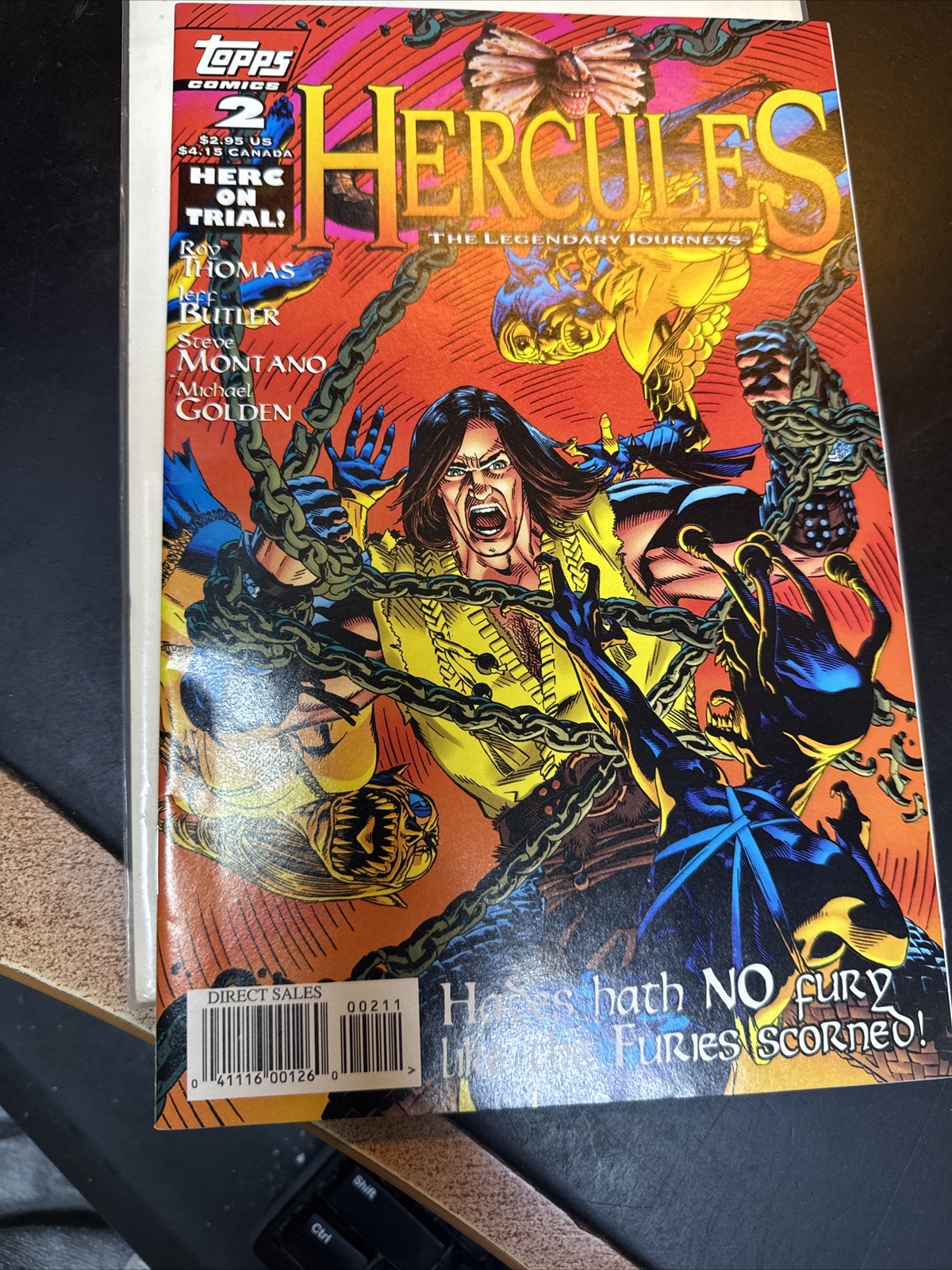 Topps “Hercules” The Legendary Journeys , Comic Books #1 & #2 Excellent ...