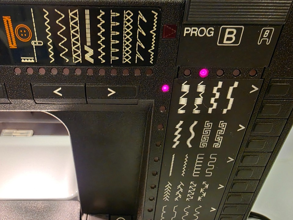 HUSQVARNA VIKING 980 Sewing Machine With Pedal, Case and More - Cleaned ...