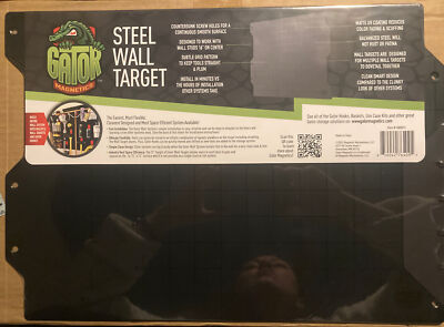 Gator Magnetic steel wall target Black 12x16.75 inch | eBay