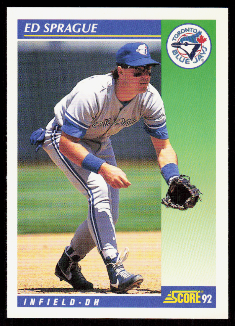 1992 Score 504 Ed Sprague Toronto Blue Jays | eBay