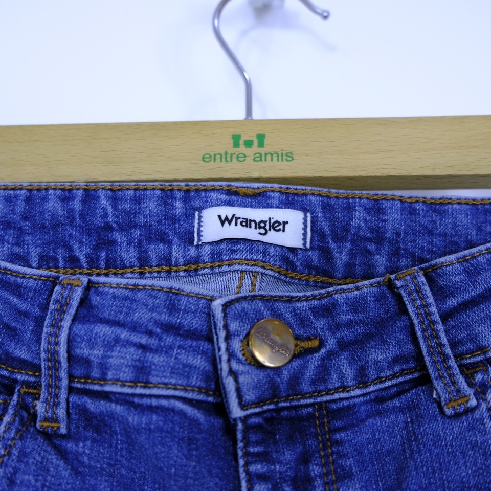 Wrangler Jeans Donna Taglia W32 L32 Skinny Cotone Bu Denim Comodo ...