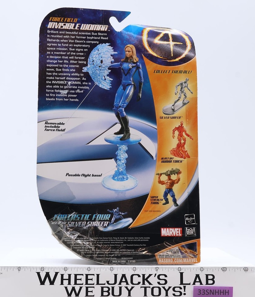 Force Field Invisible Woman Fantastic Four 4 2006 Hasbro Figure NEW ...