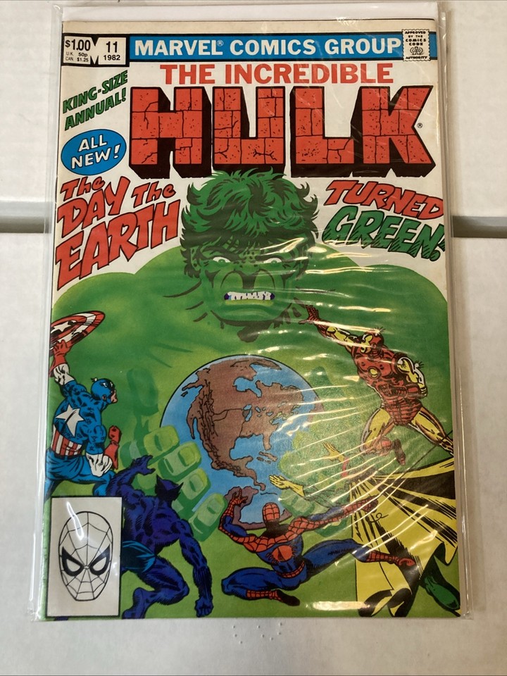 Silver Surfer #1 Man Thing #1 Hulk 204 Annual Marvel Comic Lot Holiday ...