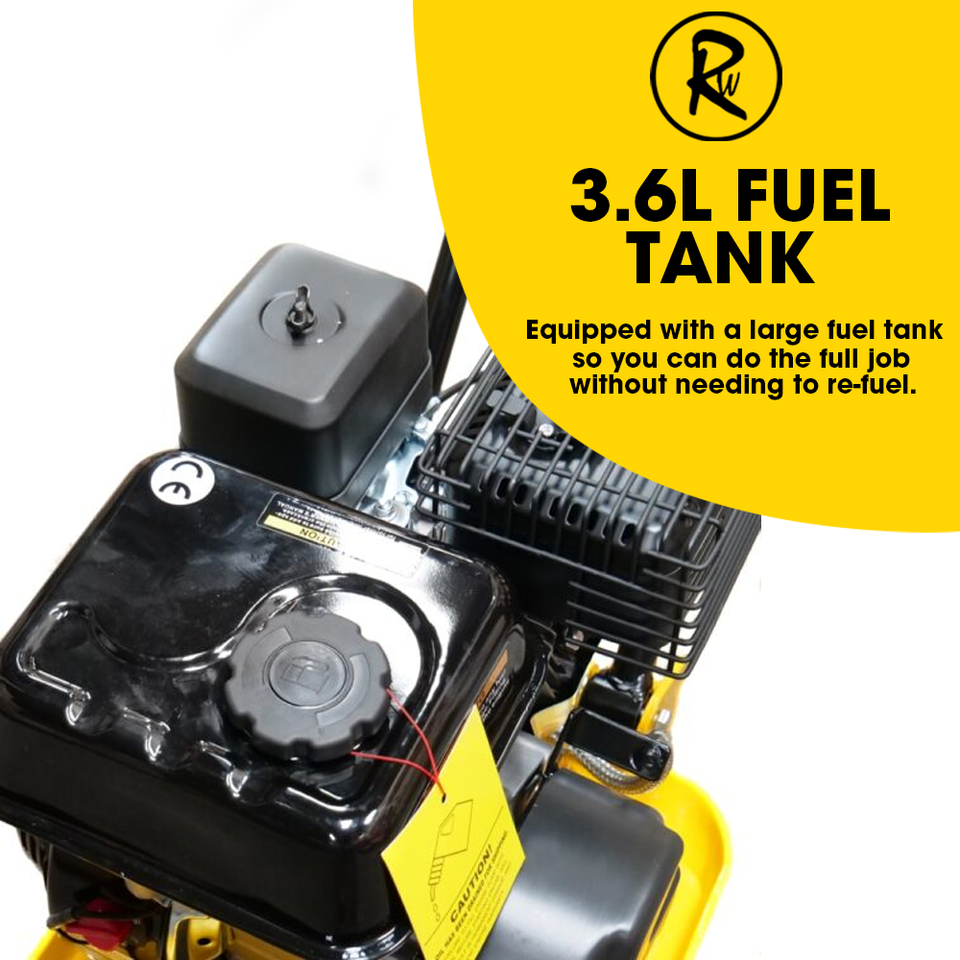 Wacker Plate Compactor Compaction RocwooD 14" 5.5hp 163cc Petrol Engine ...