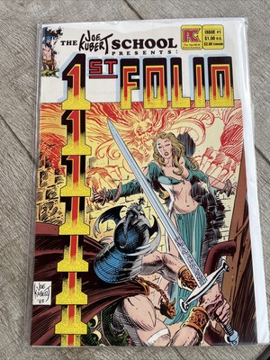 The Joe Kubert School Presents FIRST FOLIO #1 Pacific Comics 1983 | eBay