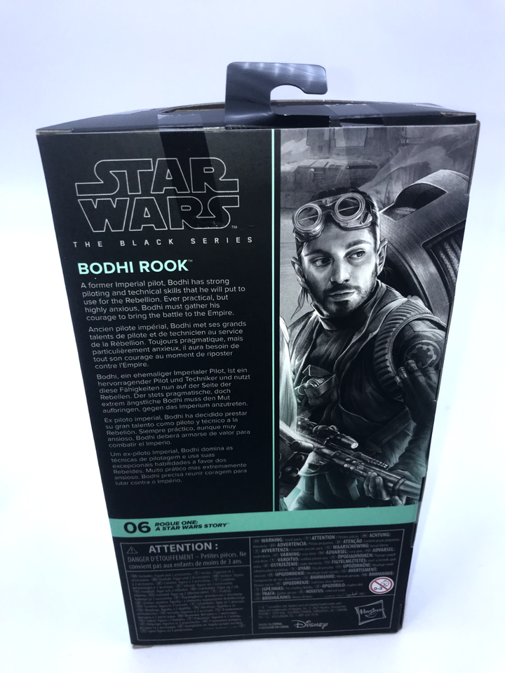 Star Wars The Black Series: Rogue One Bodhi Rook 6-Inch Collectible ...