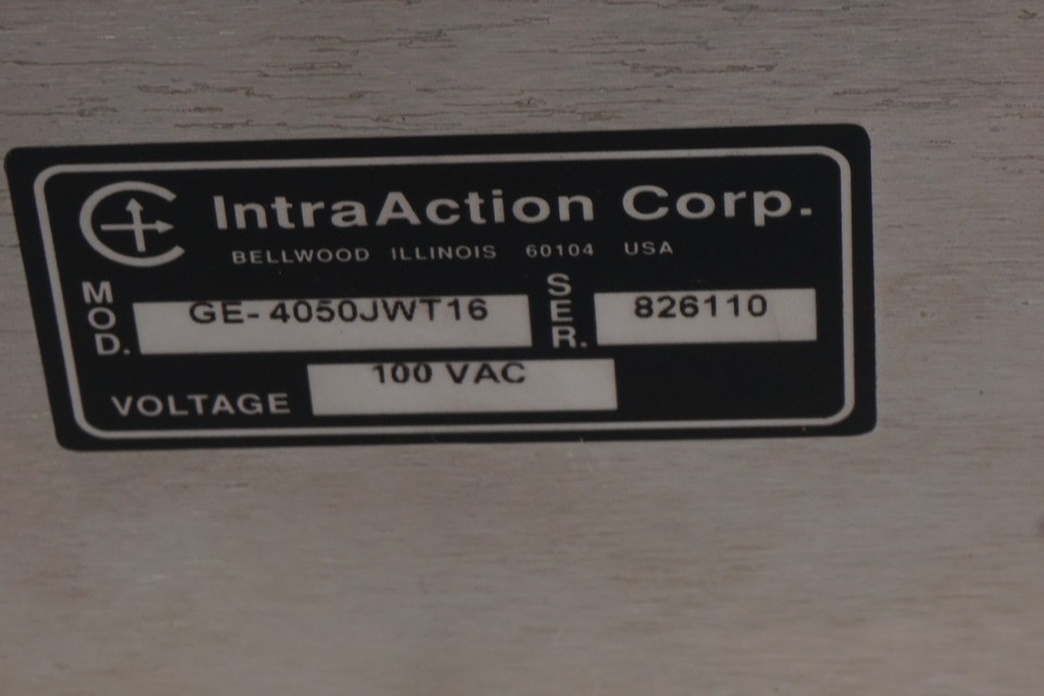 INTRA ACTION MODEL GE MODULATOR DRIVER GE-4050JWT16 FREE SHIP | eBay