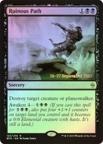 MTG - Ruinous Path - Foil - Prerelease Promo - Pre-Release Promos - NM ...