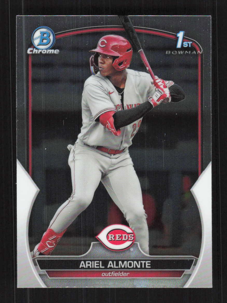 Ariel Almonte 1st 2023 Bowman Chrome Prospects Cincinnati Reds #BCP-78 ...