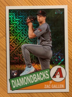 2020 Topps Update Zac Gallen RC Rookie 1985 Mojo Refractor CPC-28 | eBay