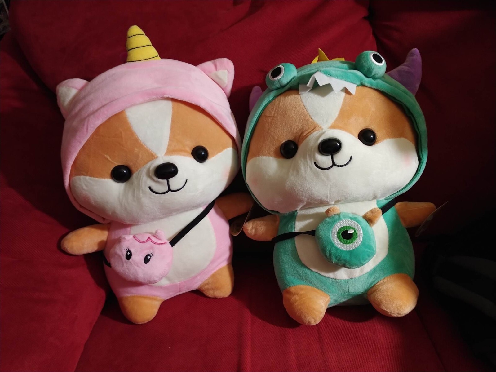 Risu Dentrun Squirrel Unicorn and Dragon Costumes Kawaii 13” Plushes ...