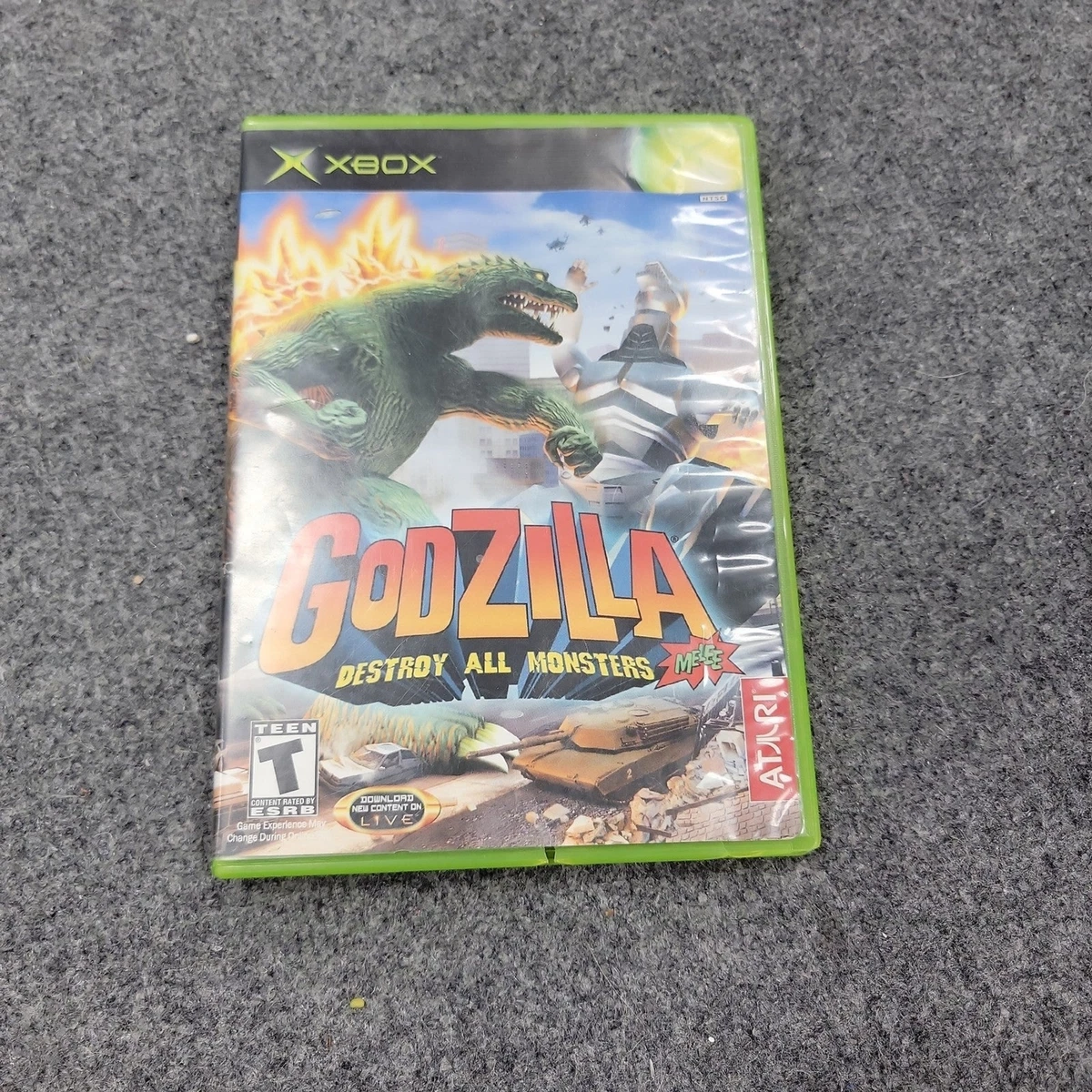 Godzilla Destroy All Monsters Xbox