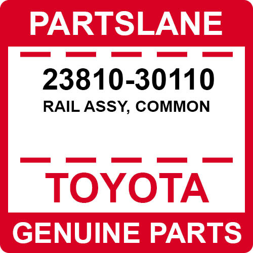 23810-30110 Toyota OEM Genuine RAIL ASSY, COMMON | eBay