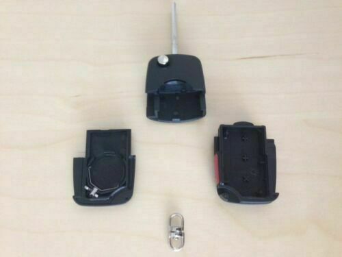 BRAND NEW AUDI A4 A6 A8 TT KEY FOB SHELL REPLACEMENT CASE WITH LOGO and ...