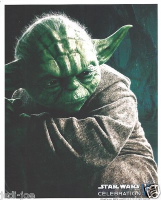 Official Pix 8x10 Photo Tom Kane Yoda Clone Wars Star Wars Celebration ...